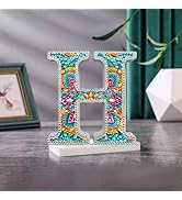 Amazon.com: YOYA 5D Diamond Painting Keychain Letters DIY Full Drill ...