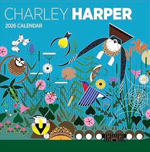 Mini Wall Calendar 2026, Charley Harper Art, 12 Months, Grid Design ...