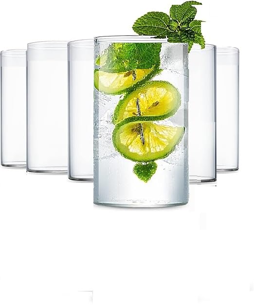 Buy MGLASS - Radiance Borosilicate Glass Tumbler, Serves Water, Cold ...