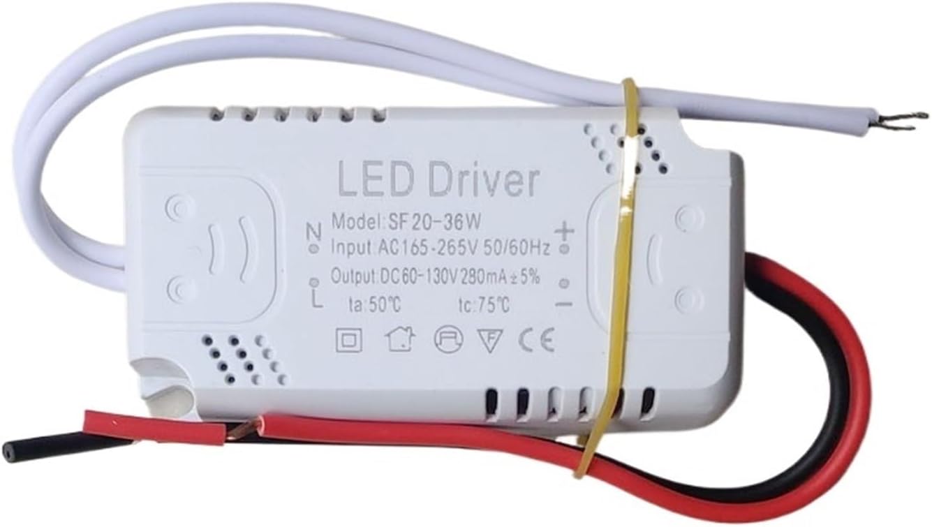 Amazon.com: LED Driver 300mA Board 8-24W 20-36W 30-50W 36-60W 70W 60-80W LED Power Unit Lighting ...