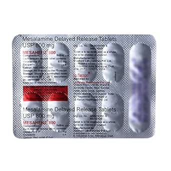 Mesahenz 800 - Strip of 10 Tablets : Amazon.in: Health & Personal Care