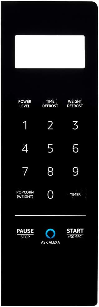 Amazon.com: Braille Keypad Overlay for Amazon Basics Microwave : Home ...
