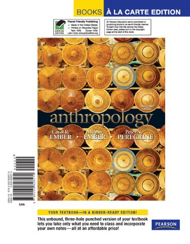 Amazon.com: Anthropology, Books a la Carte Plus MyAnthroLab - Access ...