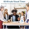 Amazon.com: Yunbaoit Visual Timer with Night Light, 60-Minute Countdown ...