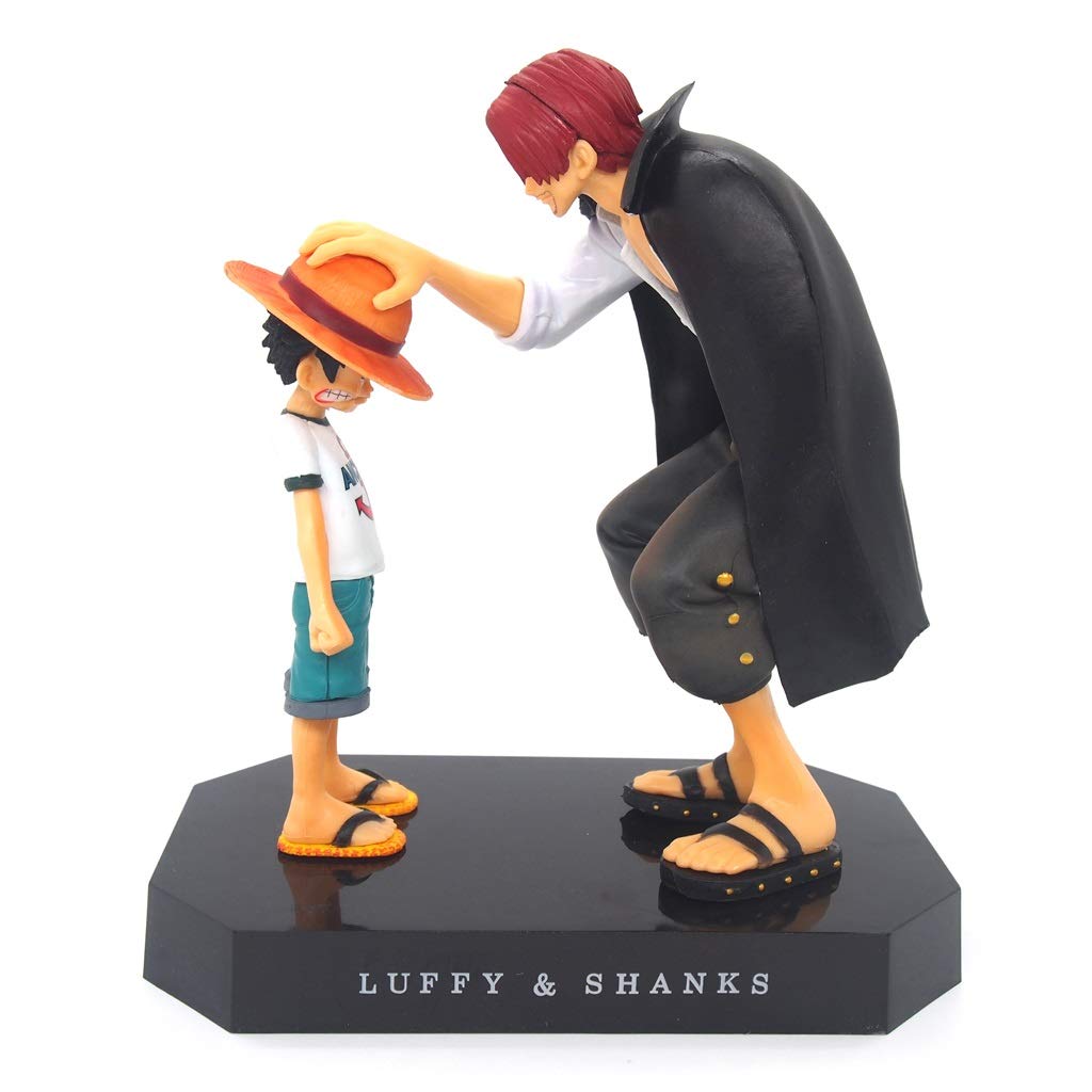 Buy siyushop One Piece: Monkey D. Luffy-Shanks PVC Figure - High 7 ...