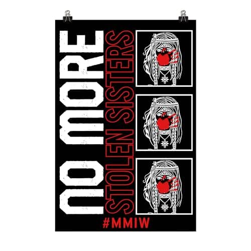 Amazon.com: Stop MMIW Missing And Murdered Indigenous Women Red Hand ...