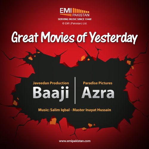Amazon.com: Great Movies of Yesterday Baaji & Azra : VARIOUS ARTISTS ...
