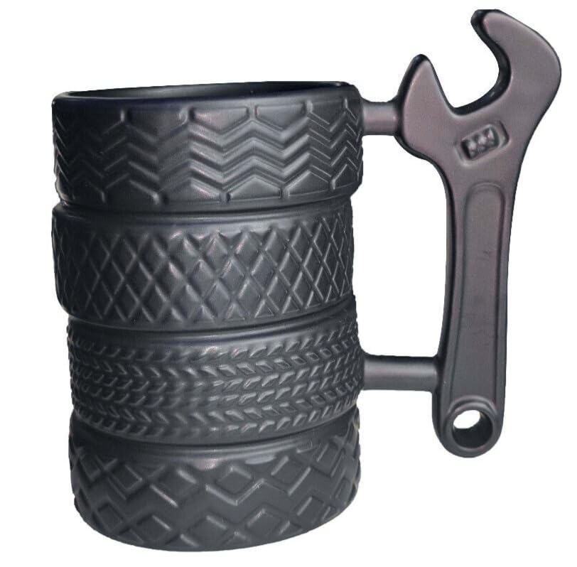 Amazon.com: EXIGENT Tire Car Mechanics Ceramic Coffee Tea Cup Mug ...