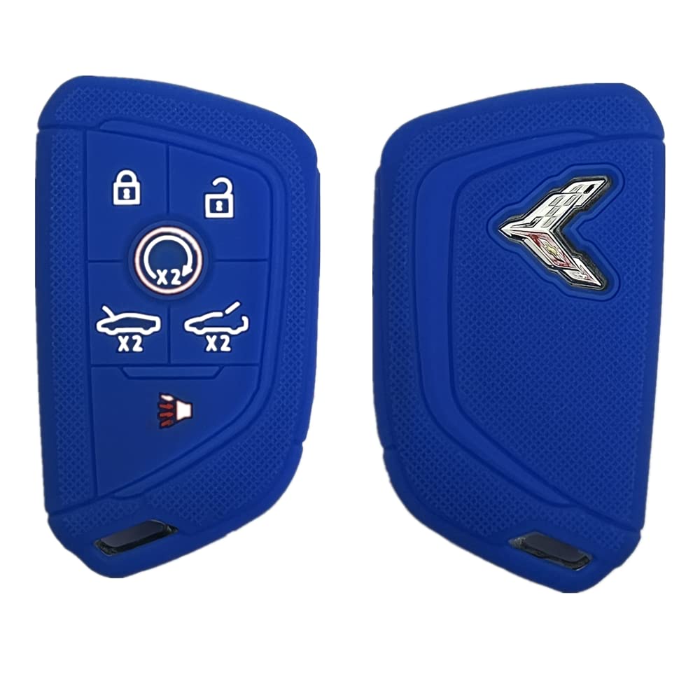 Amazon.com: Key-Fob Shell Key-Case for C8 Corvette - Compatible with ...