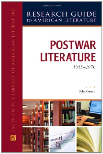 Amazon.com: Postwar Literature, 1945-1970 (Research Guide to American ...