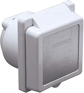 Amazon.com: MarinCo 30 - Amp Square Power Inlet : Sports & Outdoors