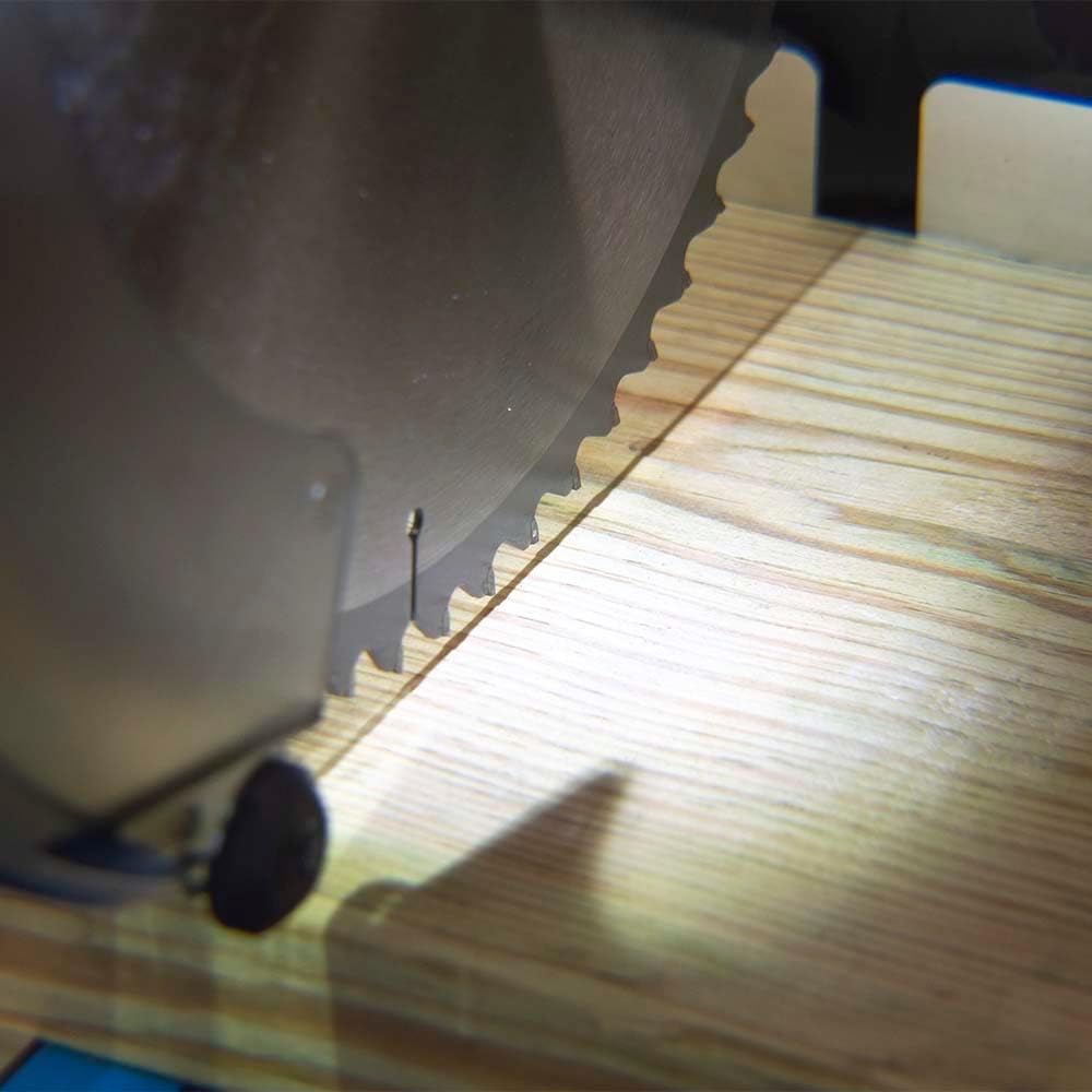 Sierra ingletadora de doble bisel de 12 pulgadas – Yaxa Colombia