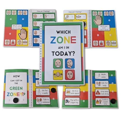 The 'Zones Of Regulation' Interactive booklet - child chooses - Autism ...