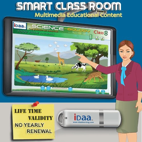 Idaa Smart School Classroom Multimedia Educational Content CBSE (USB ...