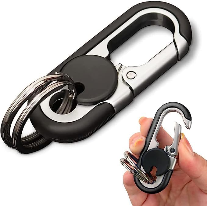 Niralasa Men's Car Key Chain, Personalized Creative Stainless Steel Car ...