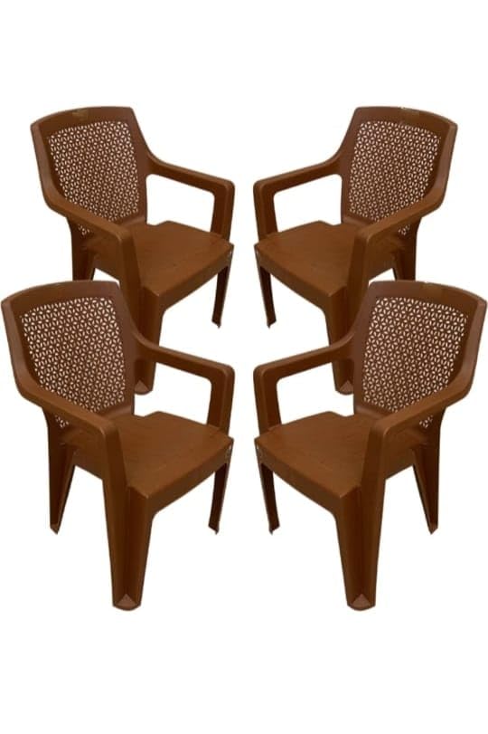 Duro Comfort Saf Plastic Chair Stackable Plastic Chair for Home, Office ...