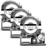 ・ブランド:ASprinte・製造元:ASprinte・製造元/メーカー部品番号:AS12K・[ 含みます ]: テプラ用 12mm 白地黒文字 3個。[ 互換型番 ]: キングジム テプラpro互換 SS12K・[ サイズ ]: 幅--1...