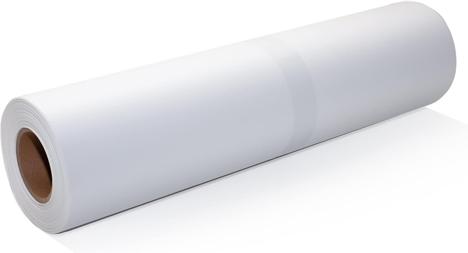 Amazon.com : 98ft x 24.5inch/Roll Polyester Cotton Canvas Gloss Surface ...