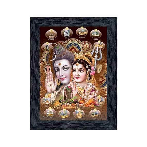 ASHA ARTZBhole Nath Parivar (Maa Parvati, Ganesh, Kartikey And Shiv ...