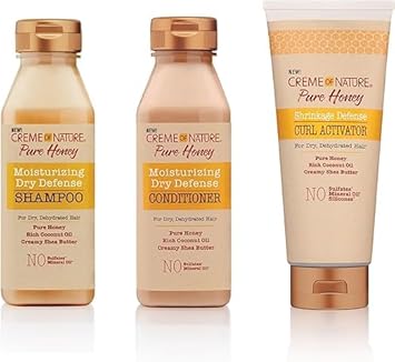 Amazon.com : Creme of Nature Curl Activator, Pure Honey Formula with ...