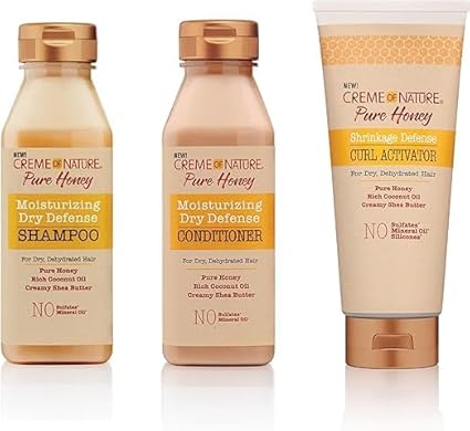 Amazon.com : Creme of Nature Curl Activator, Pure Honey Formula with ...