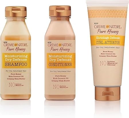 Amazon.com : Creme of Nature Curl Activator, Pure Honey Formula with ...