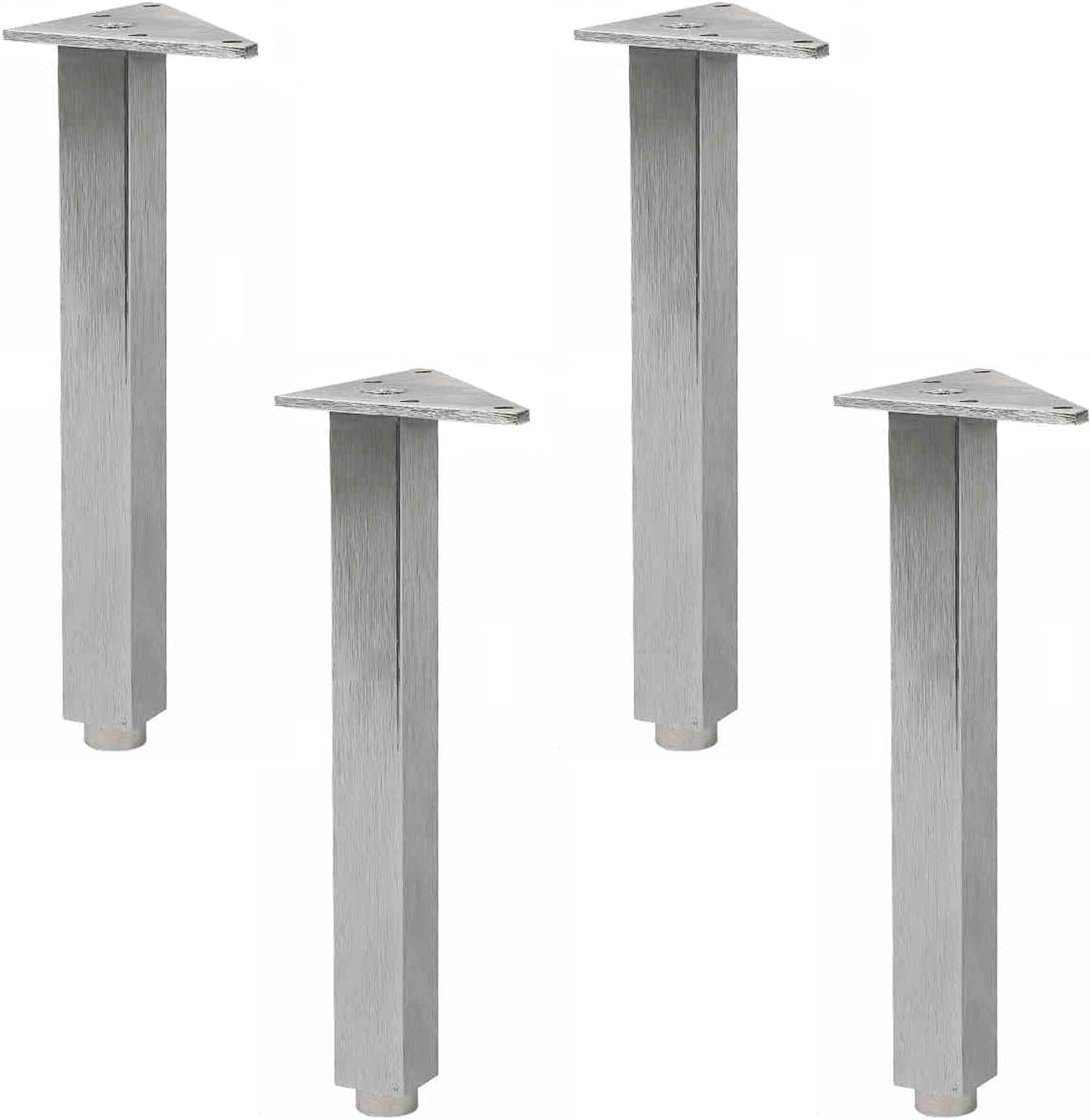GPDNBIEU, 4 Pcs Furniture Legs, Metal Sofa Feet,Adjustable Metal Legs ...