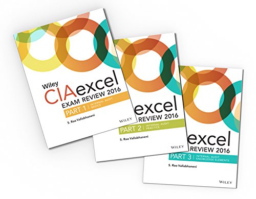 Wiley CIAexcel Exam Review 2016: Study Guides Set (Wiley CIA Exam ...