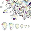 Amazon.com: FINGERINSPIRE 94 Pcs Pointed Back Rhinestone 6 Sizes Glass ...