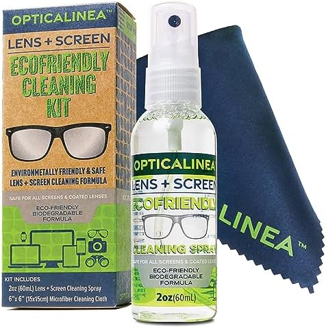 Amazon.com: OPTICALINEA ECOFRIENDLY Lens and Screen Cleaning Spray l ...