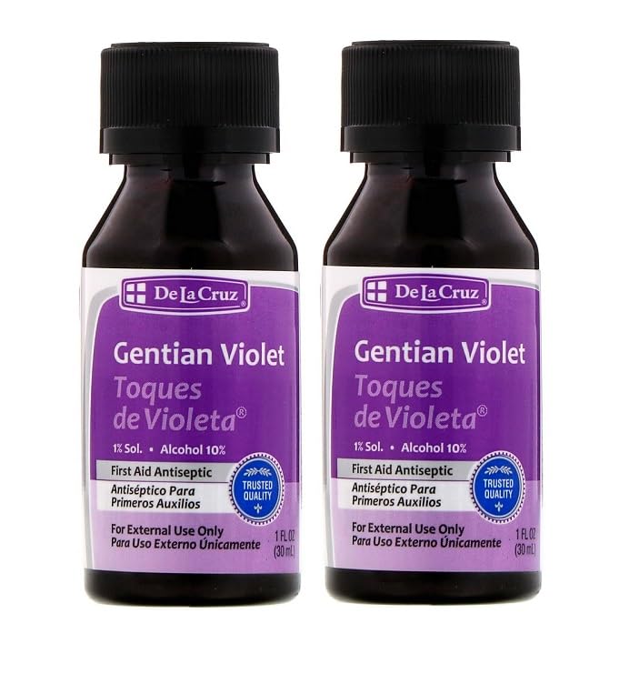 Snapklik.com : De La Cruz Gentian Violet - Violeta De Genciana ...