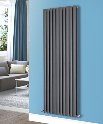 ELEGANT 1800 x 590 mm Vertical Column Designer Radiator Double Oval ...