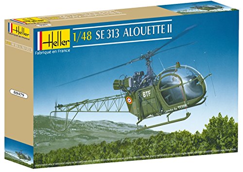 Buy Heller SA 313 Alouette II Helicopter Model Building Kit Online at ...