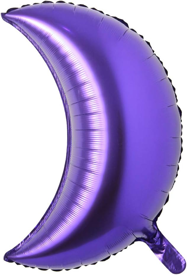Amazon.com: 26 inch large moon foil helium balloons baby shower 100 ...