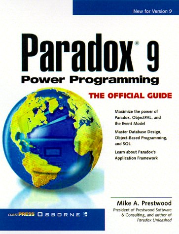 Paradox 9 Power Programming: The Official Guide: 9780072119367 ...