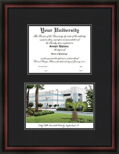 Campus Images"Embry Riddle University" Diplomate Diploma Frame, 8.5" x ...