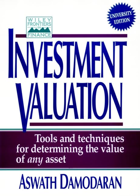 Amazon.com: Investment Valuation: Tools and Techniques for Determining ...