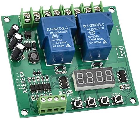 Amazon.com: Motor Reverse Polarity Timer DC 5/6/9/12V Motor Reverse Polarity Module Time ...