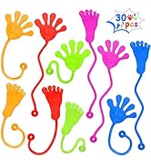 Amazon.com: Sticky Hands Bulk 60 PCS Party Favors for Kids 4-8,8-12 ...