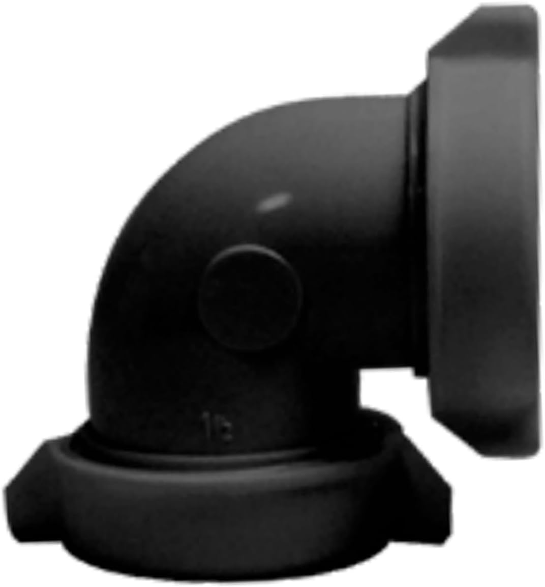 Highcraft Plastic 90° Slip Elbow 1-1/2" Black Slip Elbow for Kitchen ...