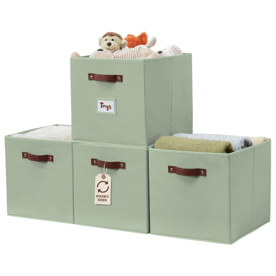 Amazon.com - DECOMOMO Storage Baskets 13x15x13 Storage Cube Bins with ...