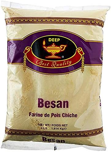 Amazon.com : Deep Besan Chickpea Flour, 4 Pound (Special Edition ...