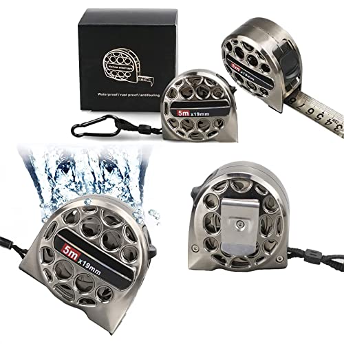 Waterproof Titanium Tape MeasureHigh Precision Retractable Hollow Tape ...