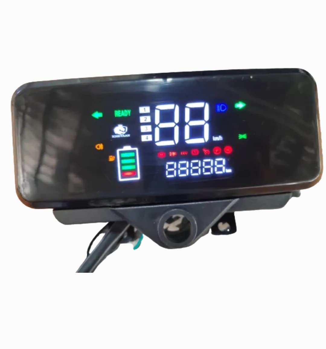 Digital Speedometer for E-bike/E-Rickshaw - 48/60/72V - For any wheel ...