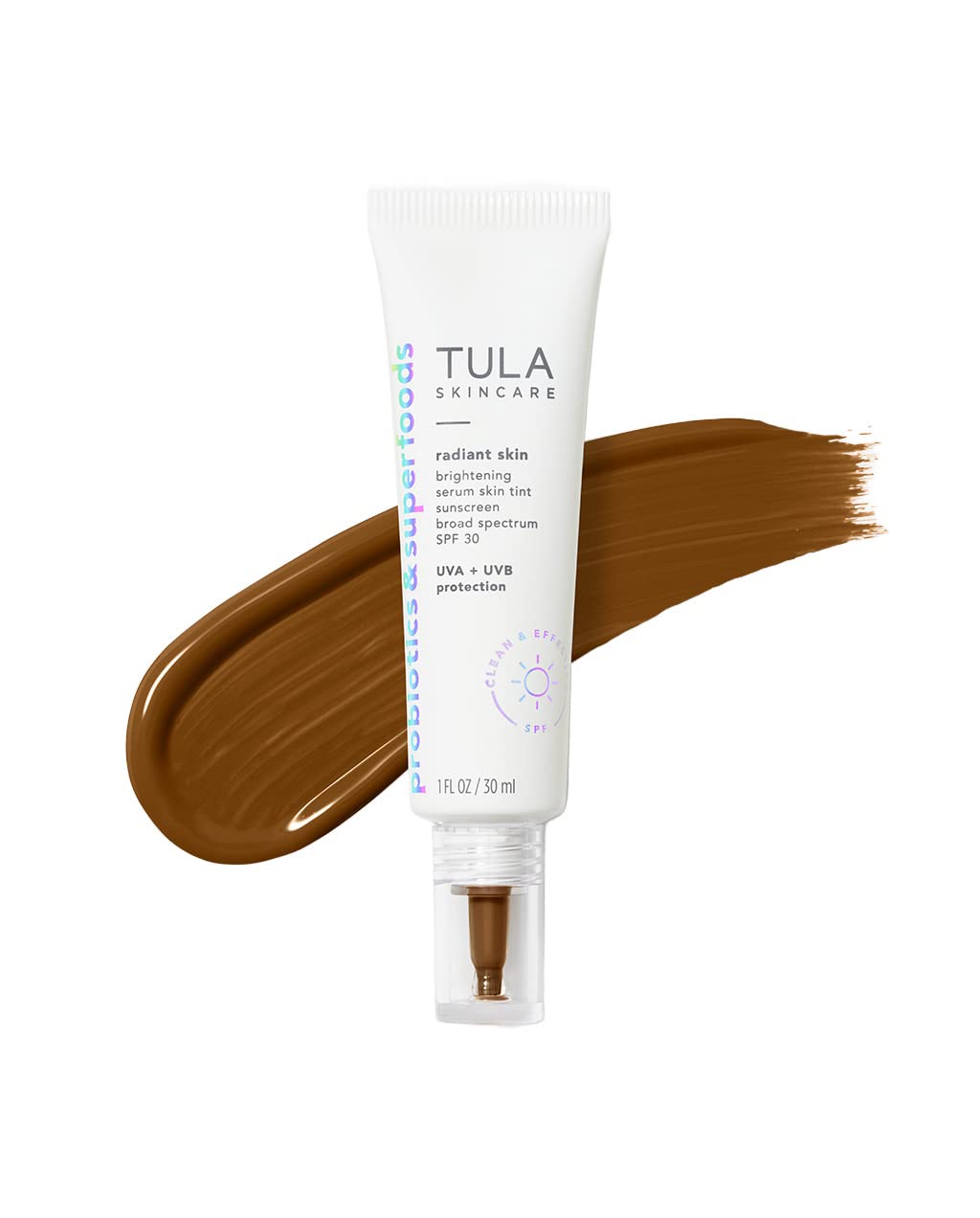 Amazon.com: TULA Skin Care Radiant Skin Brightening Serum Skin Tint SPF ...