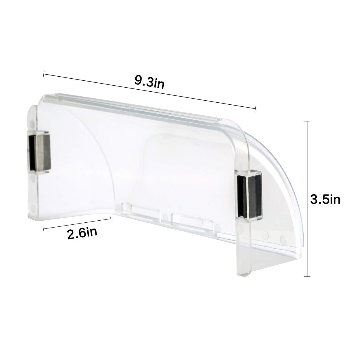 Snapklik.com : Lisol 2 Pack Magnetic Air Deflector Adjustable For ...