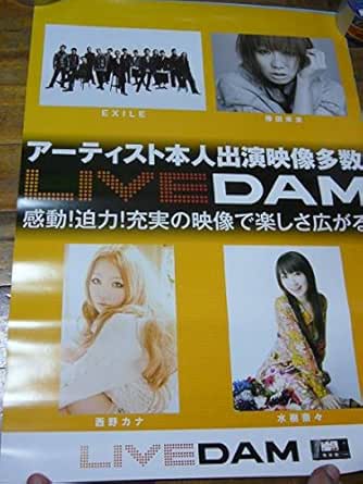 Amazon.co.jp: B2大 ポスター 西野カナ 水樹奈々 EXILE 倖田來未 : おもちゃ