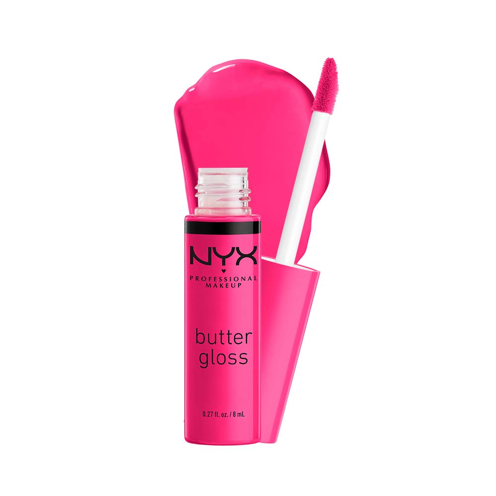 Amazon.com: NYX PROFESSIONAL MAKEUP Butter Gloss, Non-Sticky Lip Gloss ...