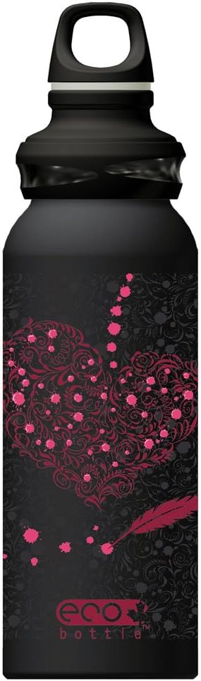 Amazon.com: Eco Bottle Design Bottle, Heart Beat, 650ml : Baby