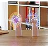 Amazon.com: WATOS LED Fan, Mini USB Strong Handheld Fan LED Neon Glow ...